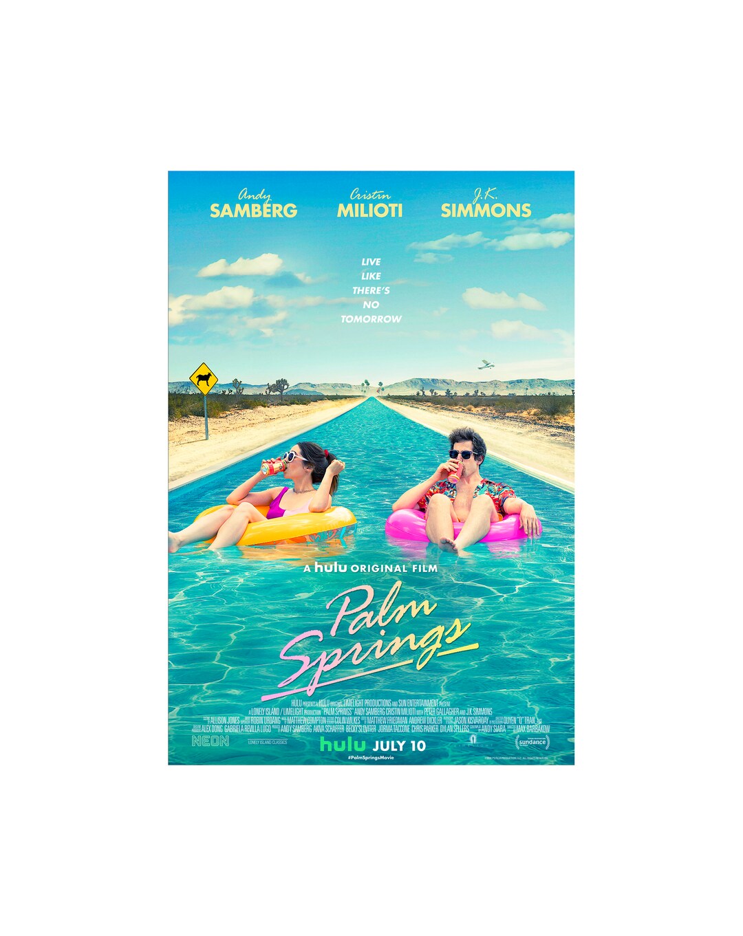 Palm Springs Movie Poster Glossy High Quality Print Photo Wall Art Andy ...