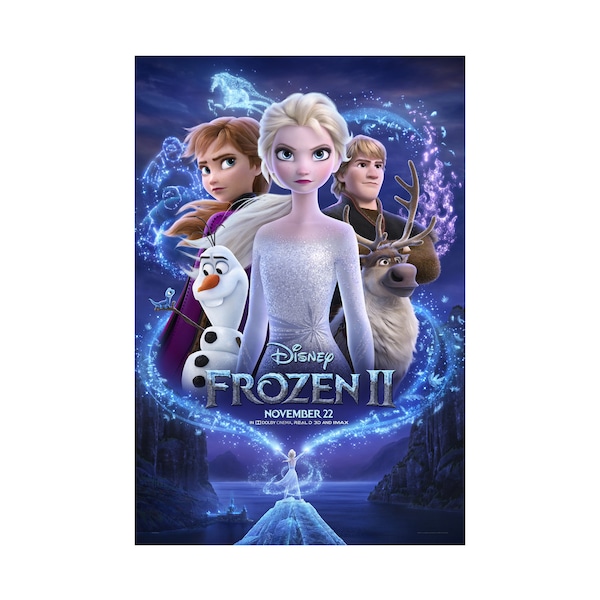 Frozen Poster - Etsy