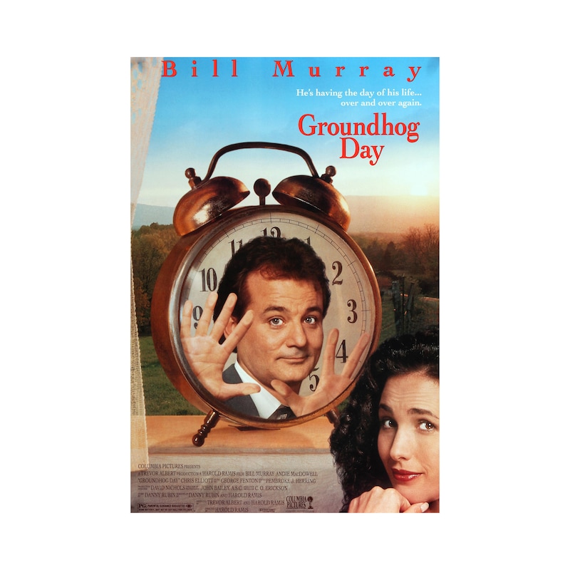 Groundhog Day Movie Poster - Etsy