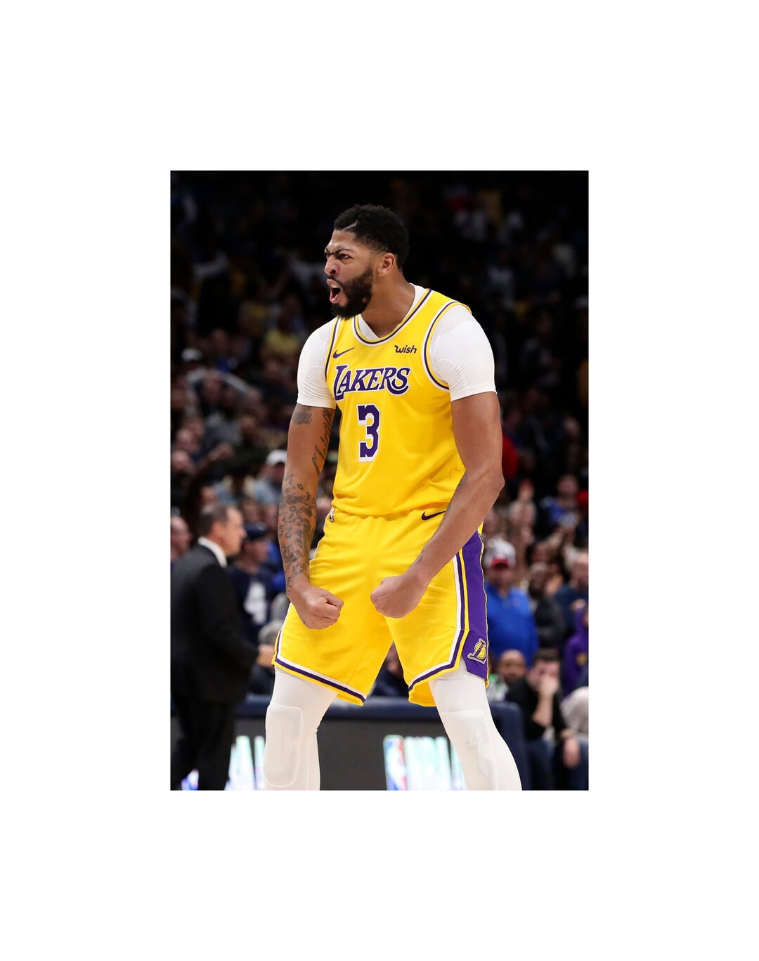 Anthony Davis Poster Los Angeles Lakers Glossy Quality Print Photo Wall ...