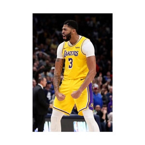 Anthony Davis Poster Los Angeles Lakers Glossy Quality Print Photo Wall ...