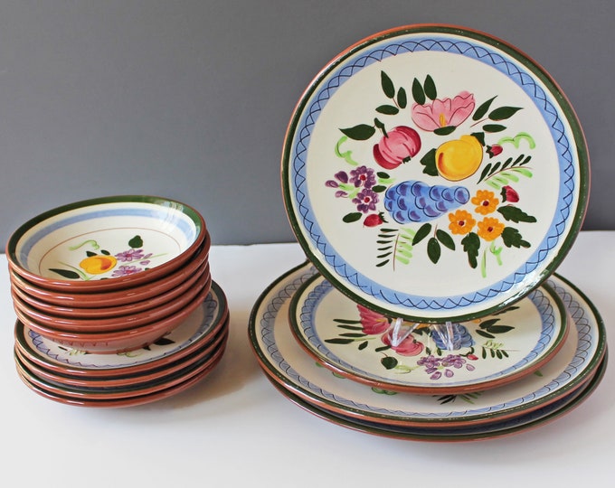Stangl Fruit & Flowers Dinnerware Dinner Salad Bread - Etsy