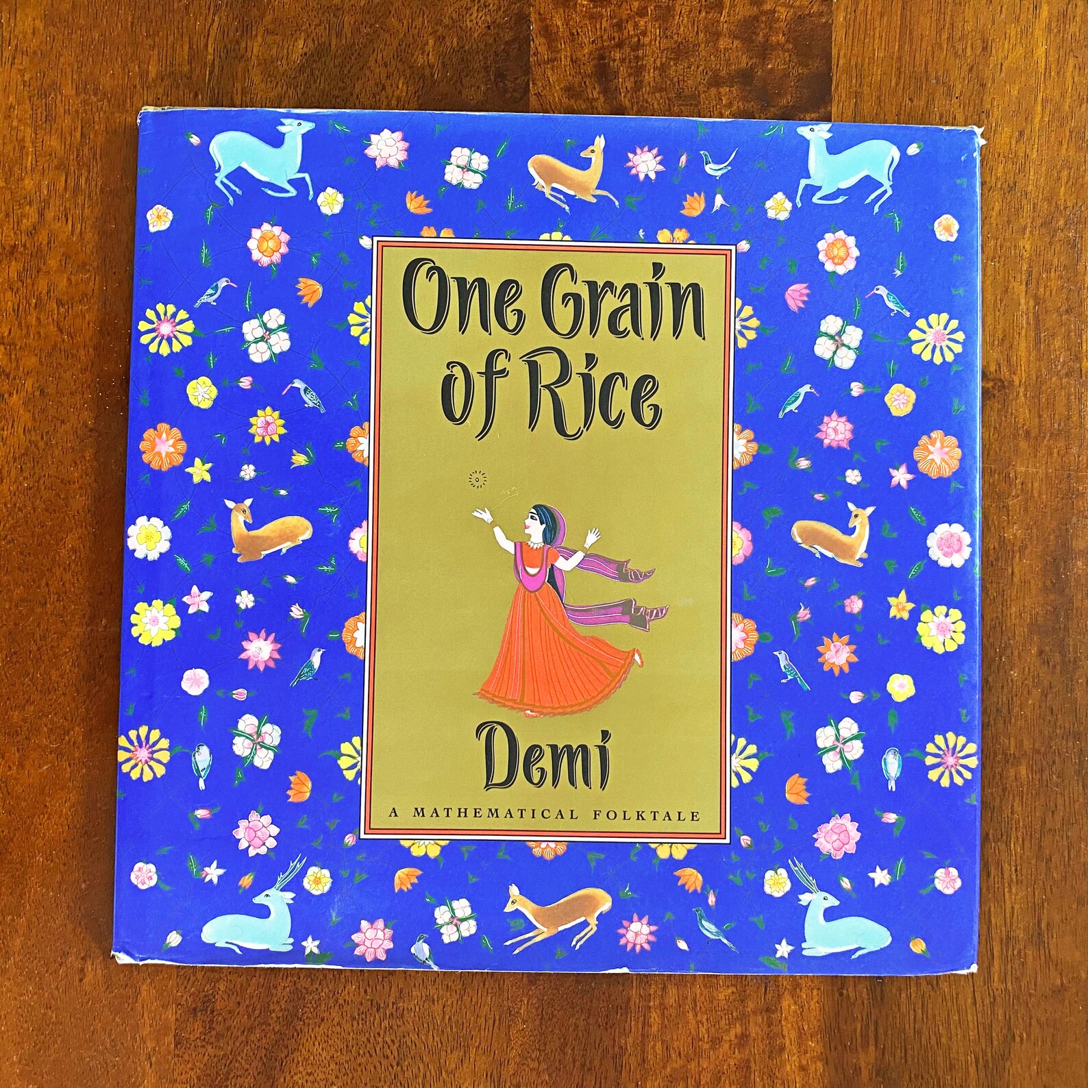 One Grain of Rice: A Mathematical Folktale by Demi | Etsy