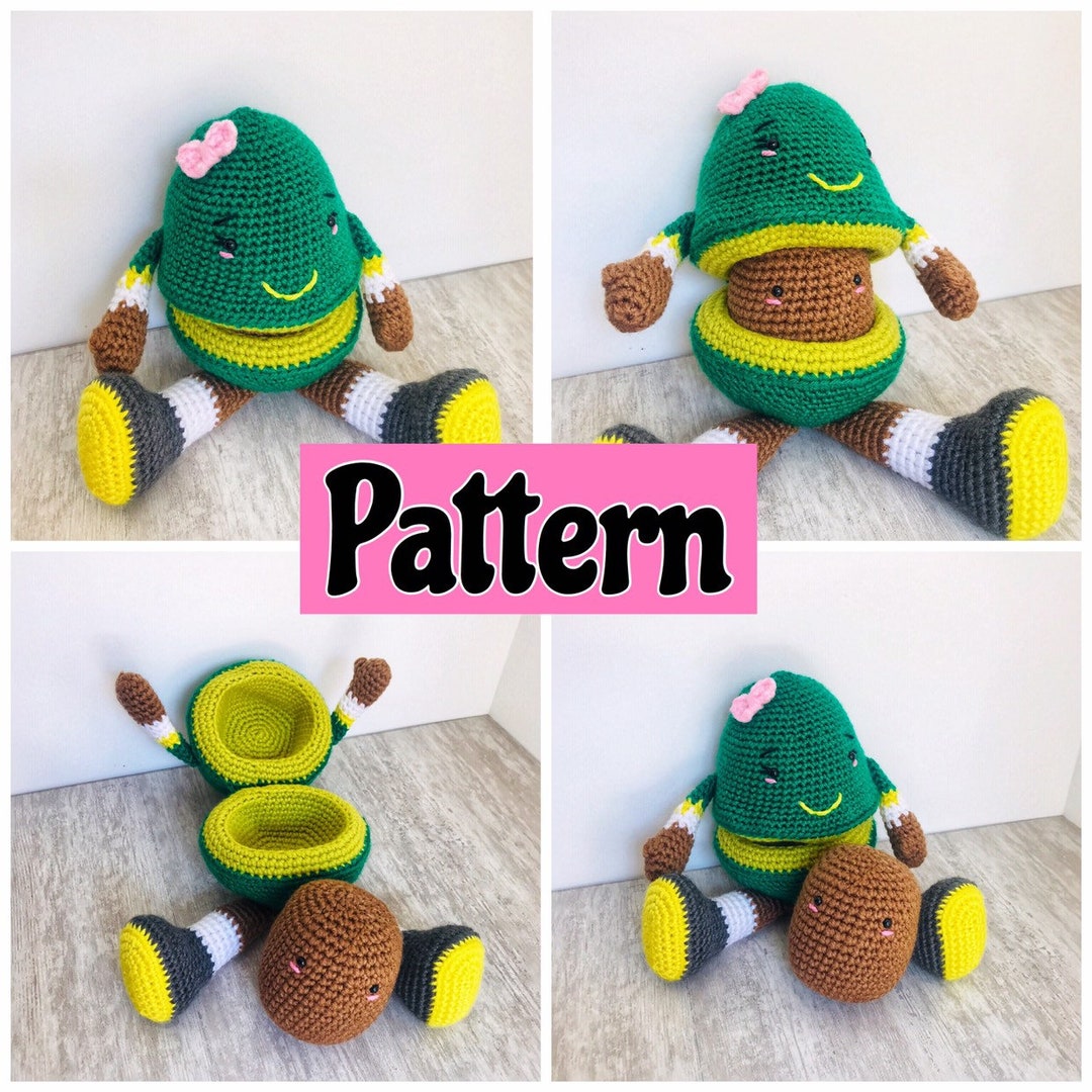 PATTERN Mommy Avocado - Etsy