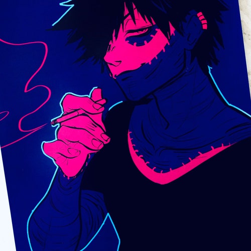 Fallen Angel dabi Concept Art Print - Etsy