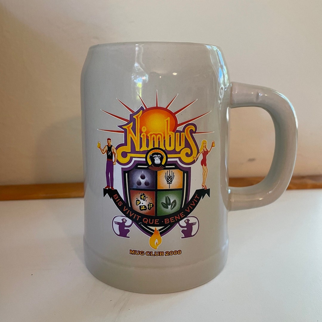 BEER MUG With Fun Items Included... Sticker, Labels, Etc. From Nimbus ...