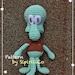 CROCHET PATTERN : Squidward Amigurumi - Etsy