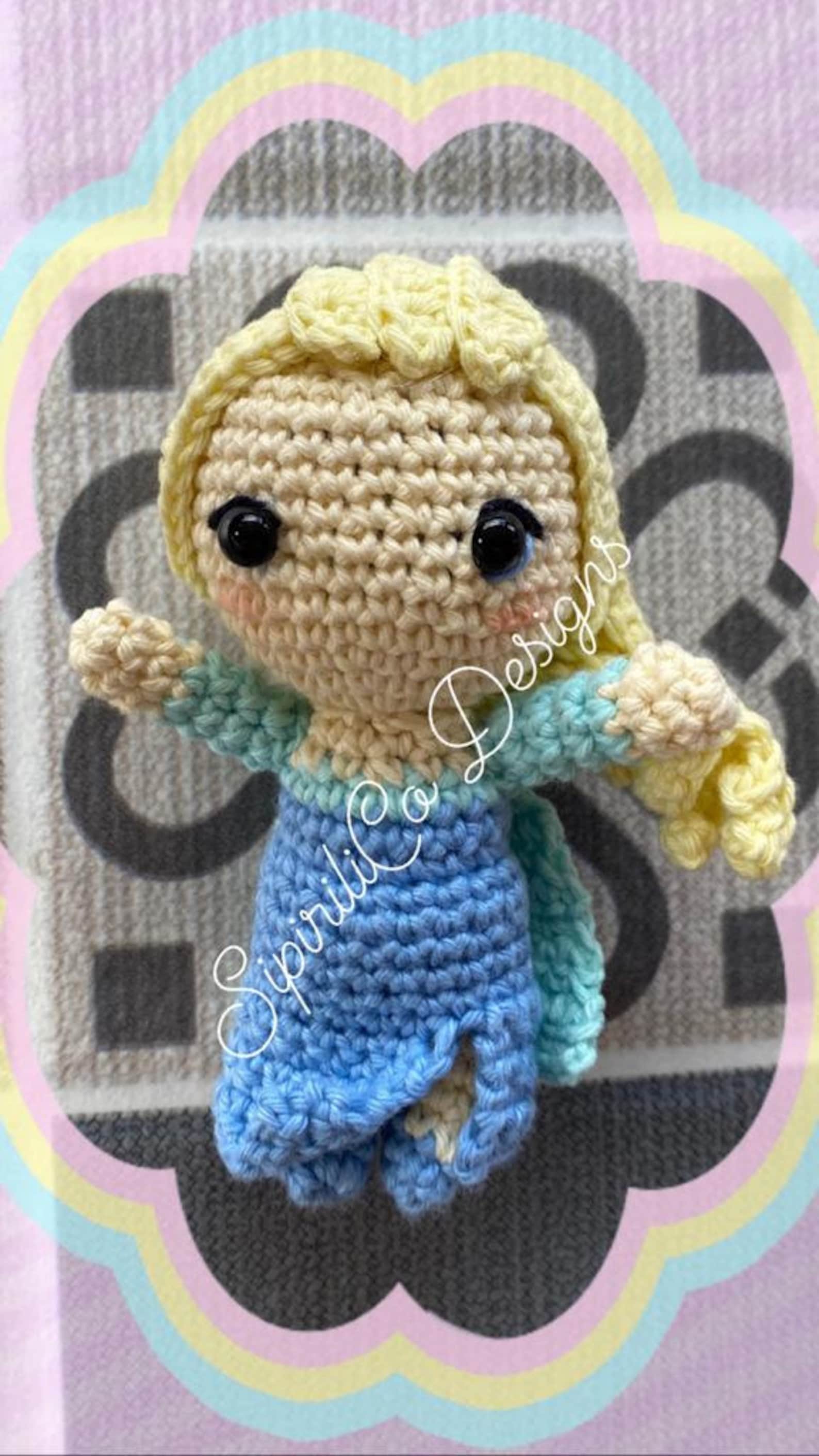 CROCHET PATTERN : Elsa Frozen Amigurumi - Etsy