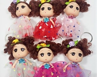 Keychain doll | Etsy