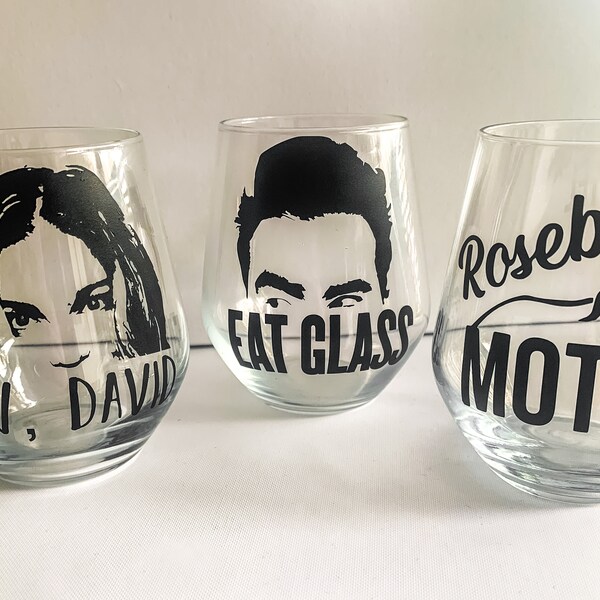 Schitts Creek Wine Glass - Etsy