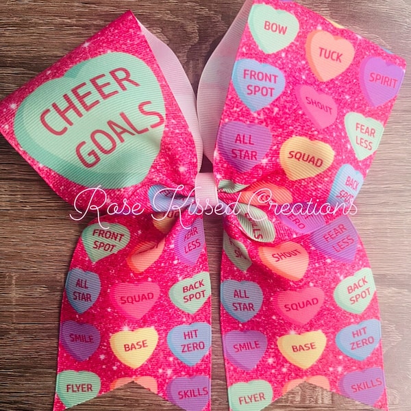 All Star Cheer Bows - Etsy