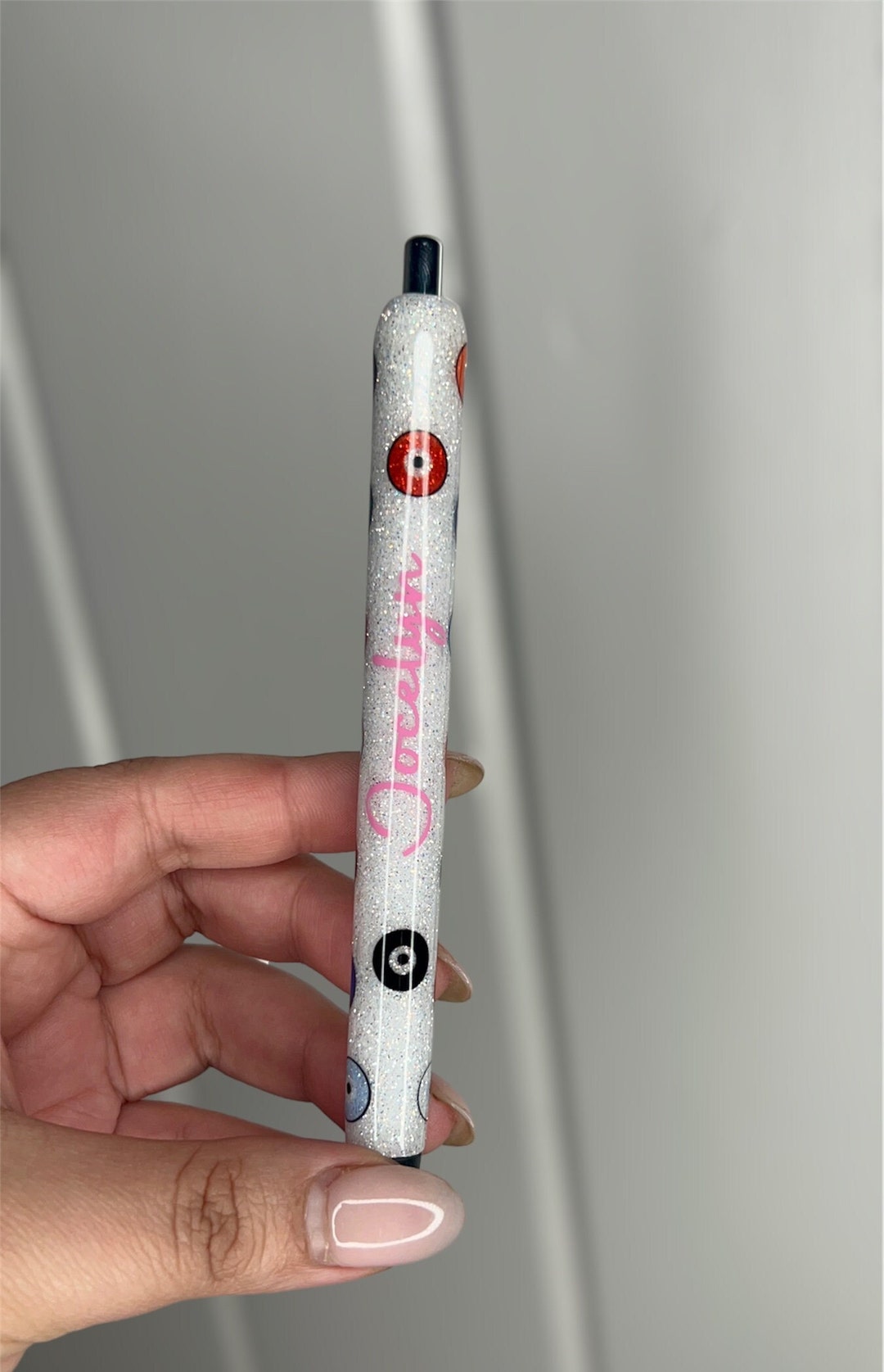 Multi Color Evil Eye Glitter Pen, Evil Eye, Evil Eye Inkjoy Pen, Custom ...