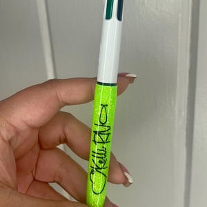 Nurse Glitter Pens, Dr Glitter Pens, Custom Glitter Pens, Medical Field ...