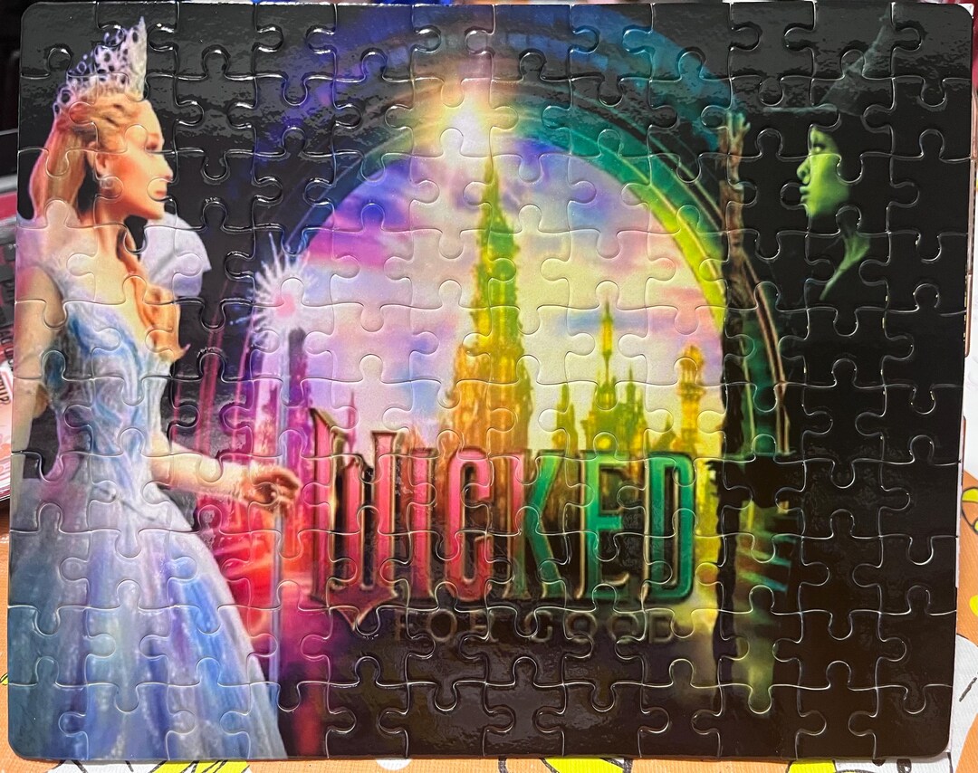 Wicked Puzzle 120 Piece - Etsy
