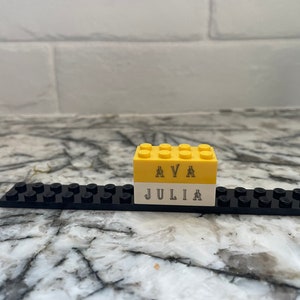 CUSTOM Lego Brick - Customized Lego Brick With Name or Phrase! (one ...