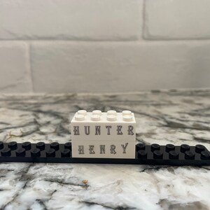 CUSTOM Lego Brick - Customized Lego Brick With Name or Phrase! (one ...