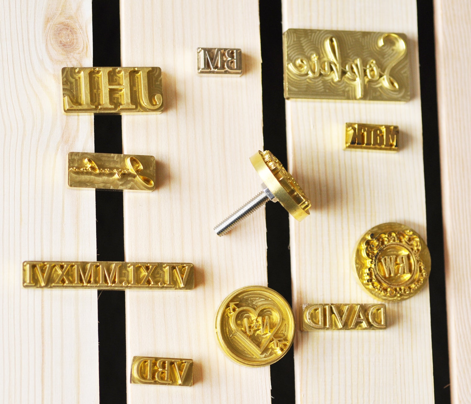 Custom Branding Iron Stamp Leather / Wood Stamping Tool, Flame Heated ...