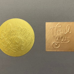 Gold Foil Embossed Stickers, Embossed Raised Sticker/label, Embossing ...