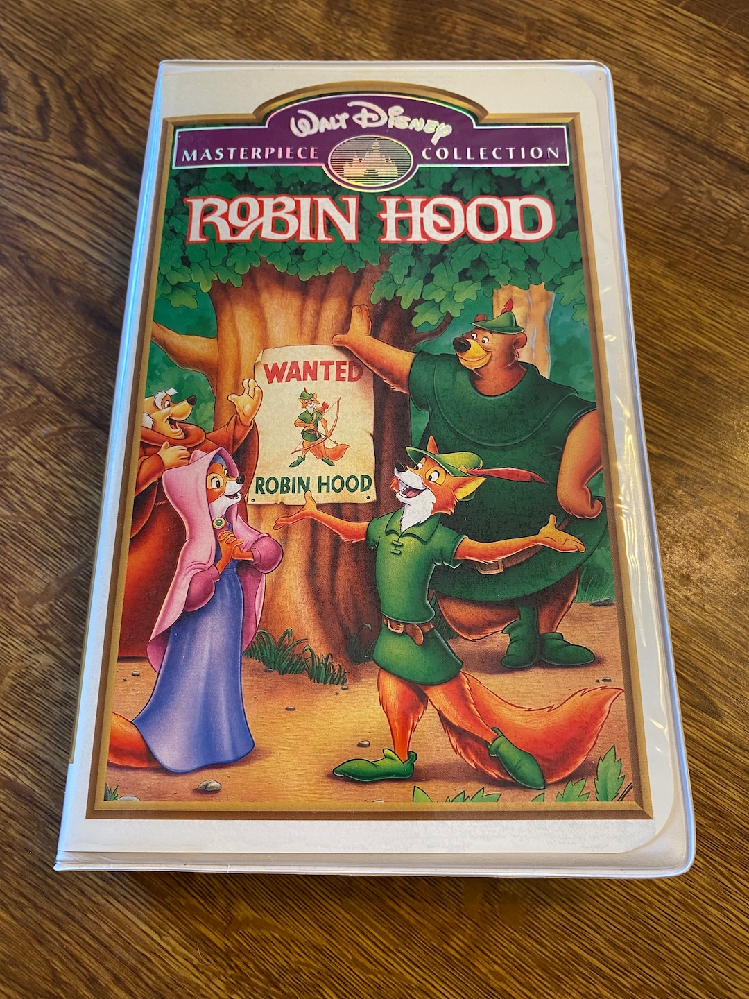 Vintage 1999 Walt Disney Masterpiece Collection Robin Hood Collectible VHS Movie - Etsy