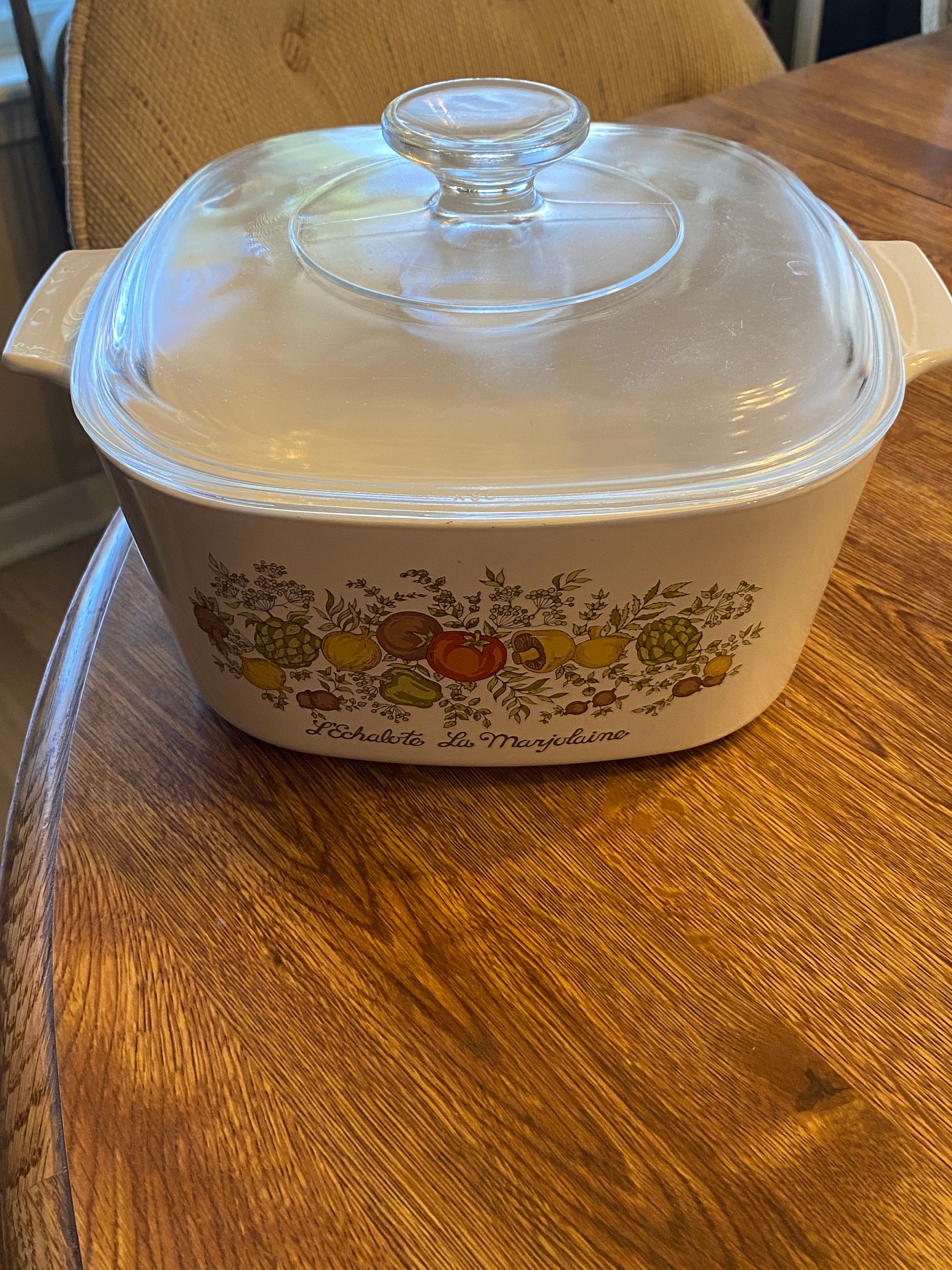 Vintage Pyrex Corningware Spice of Life Centura Lechalote La Marjolaine ...