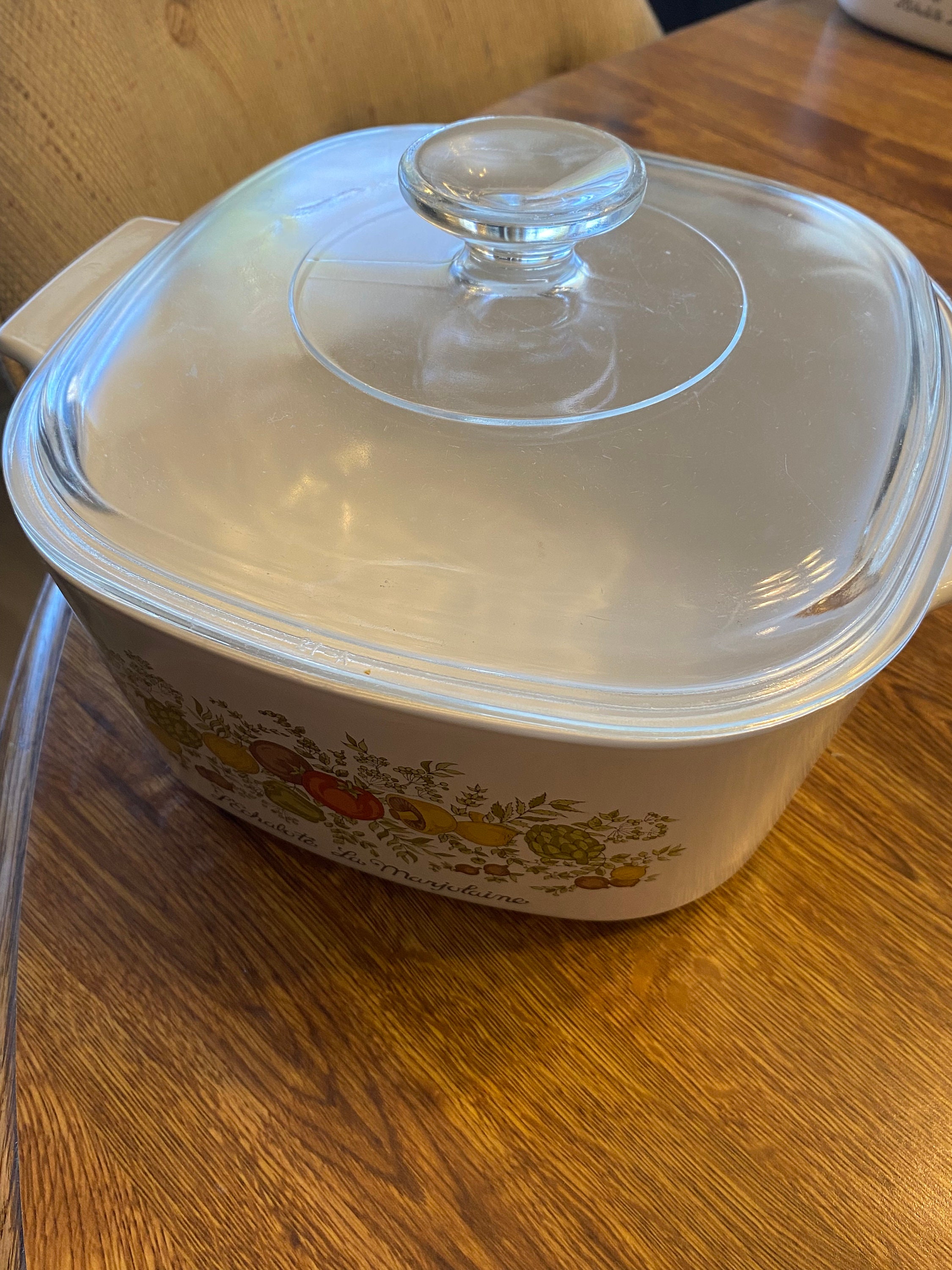 Vintage Pyrex Corningware Spice of Life Centura Lechalote La Marjolaine ...