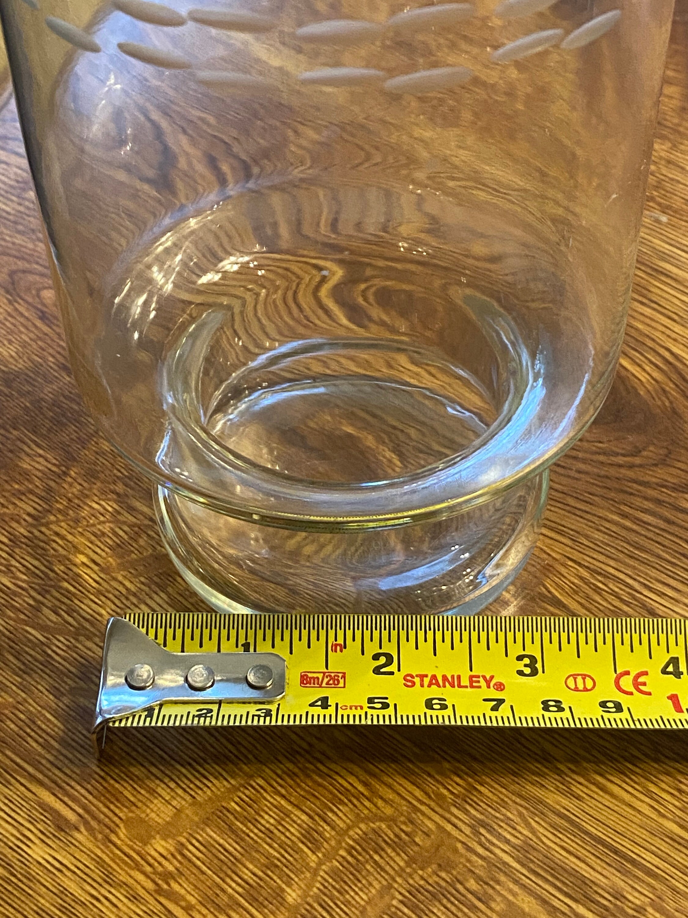 Vintage Heritage by Princess House Crystal Glass Cocktail Mixer 1980s ...