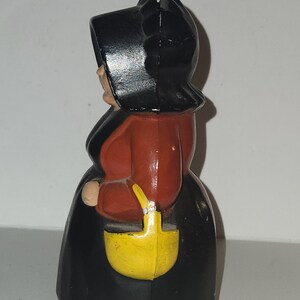 Vintage Cast Iron Amish Woman Coin Bank - Etsy