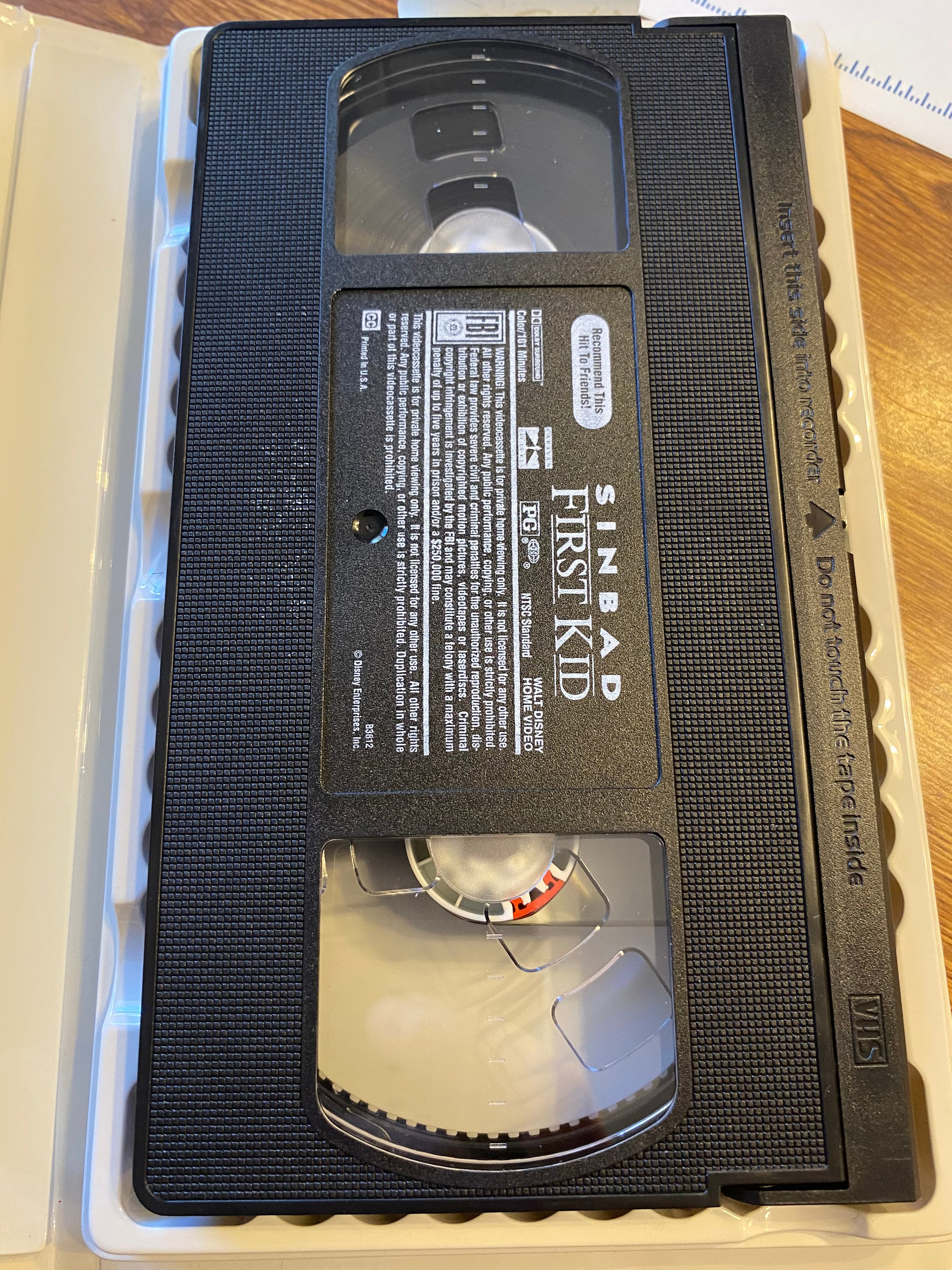 Vintage Disney Sinbad First Kid VHS - Etsy