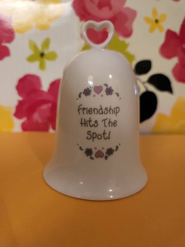 1994 ENESCO Precious Moments Bell Frienship Hits the Spot - Etsy