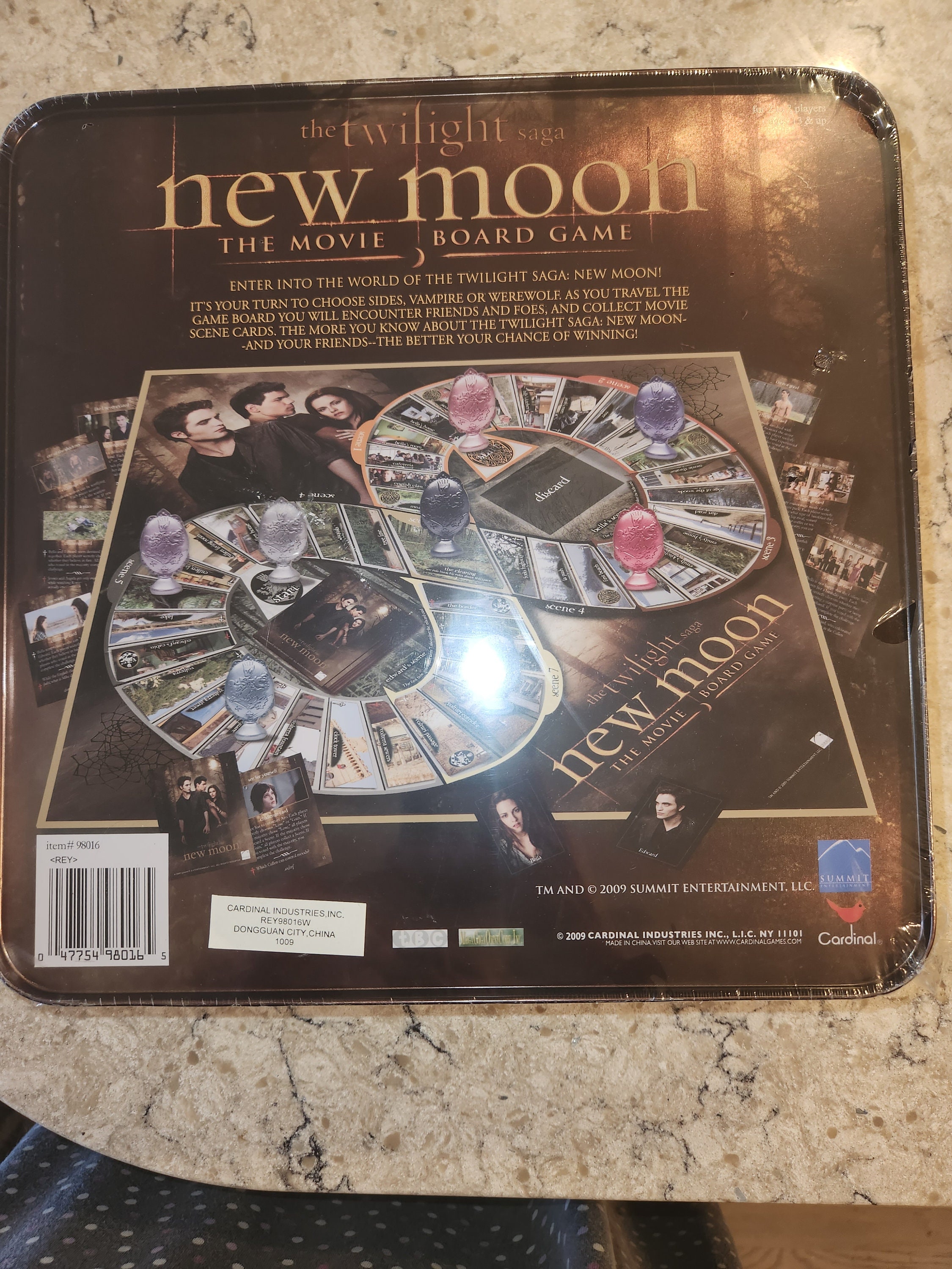 2009 New Twilight New Moon Board Game - Etsy
