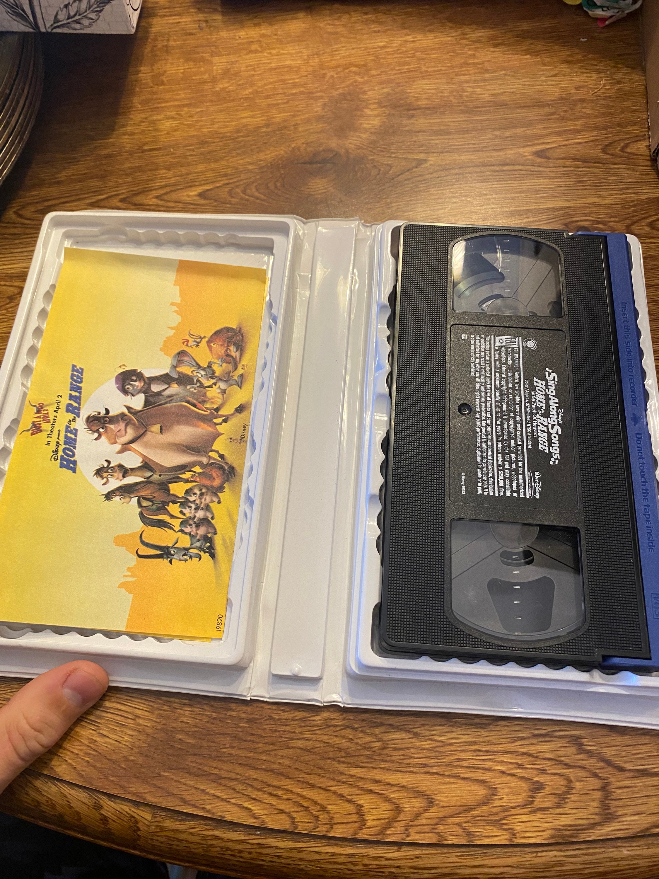 Vintage Disneys Sing Along Songs Home on the Ranch VHS - Etsy