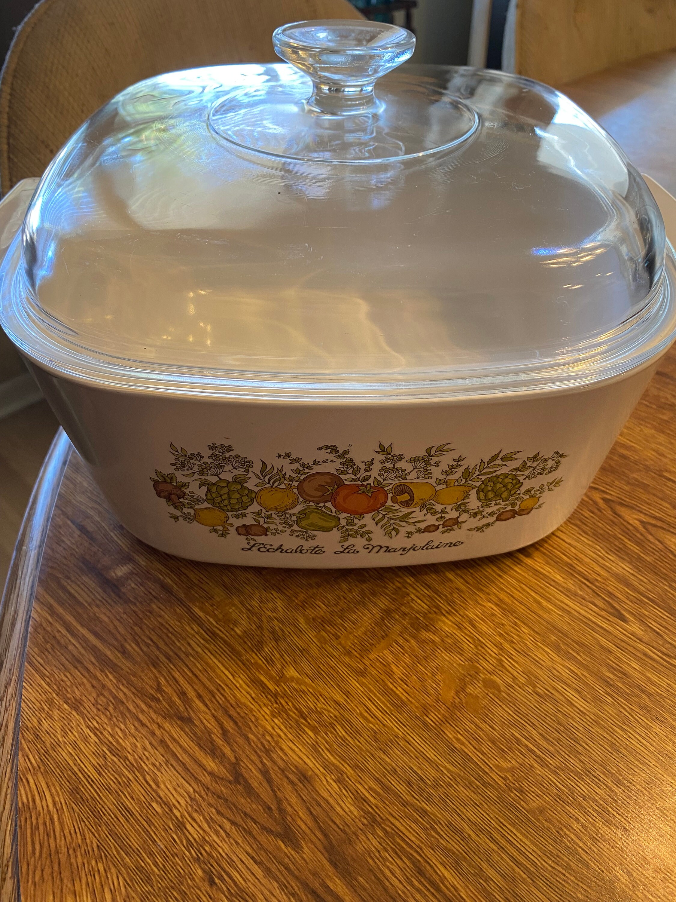 Vintage Pyrex Corningware Spice of Life Centura Lechalote La Marjolaine ...