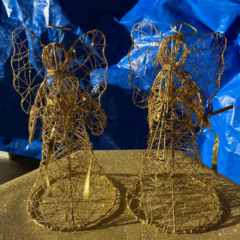Wire Angel - Etsy