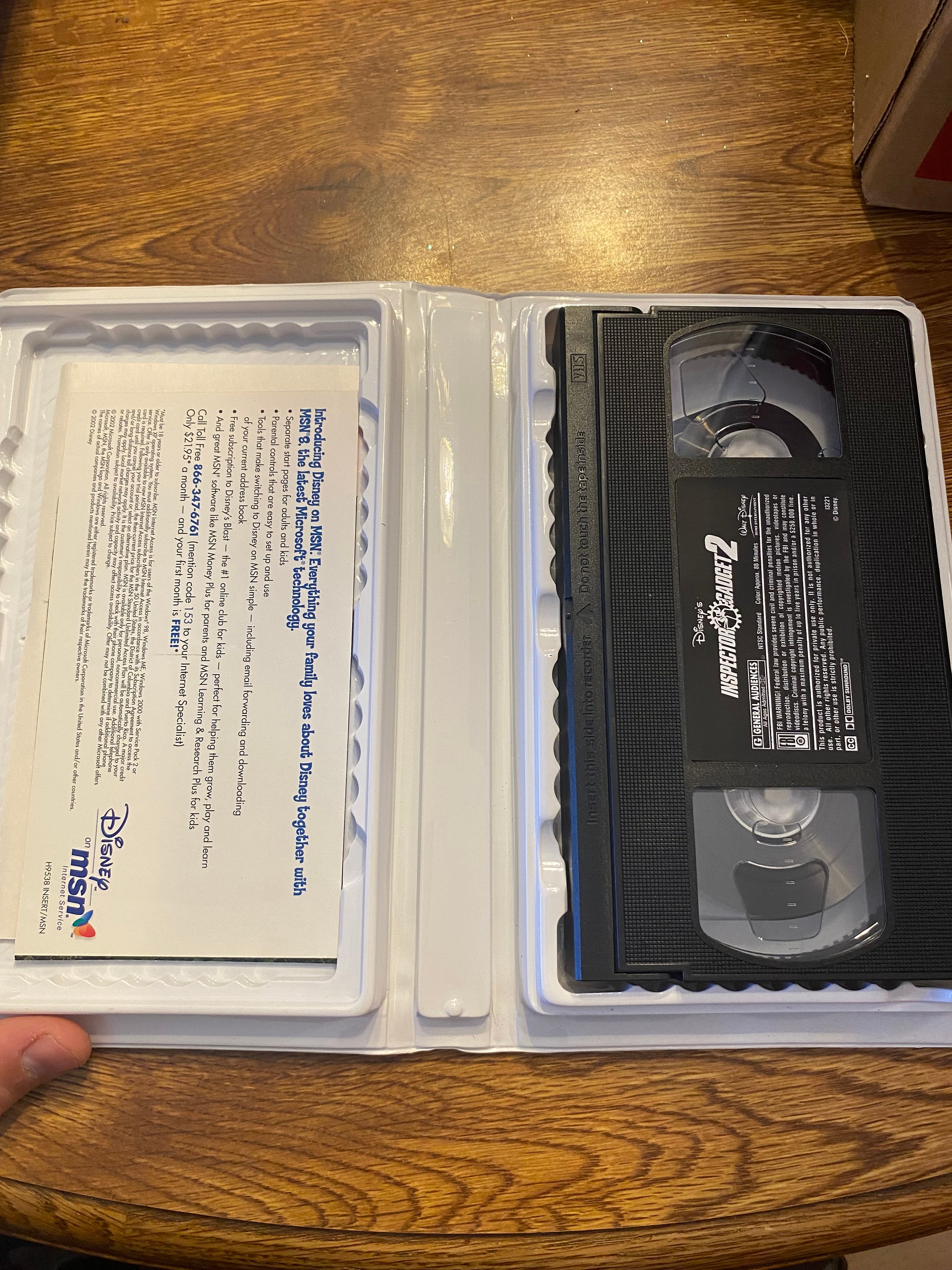 Vintage Disney Inspector Gadget 2 VHS Collectible - Etsy
