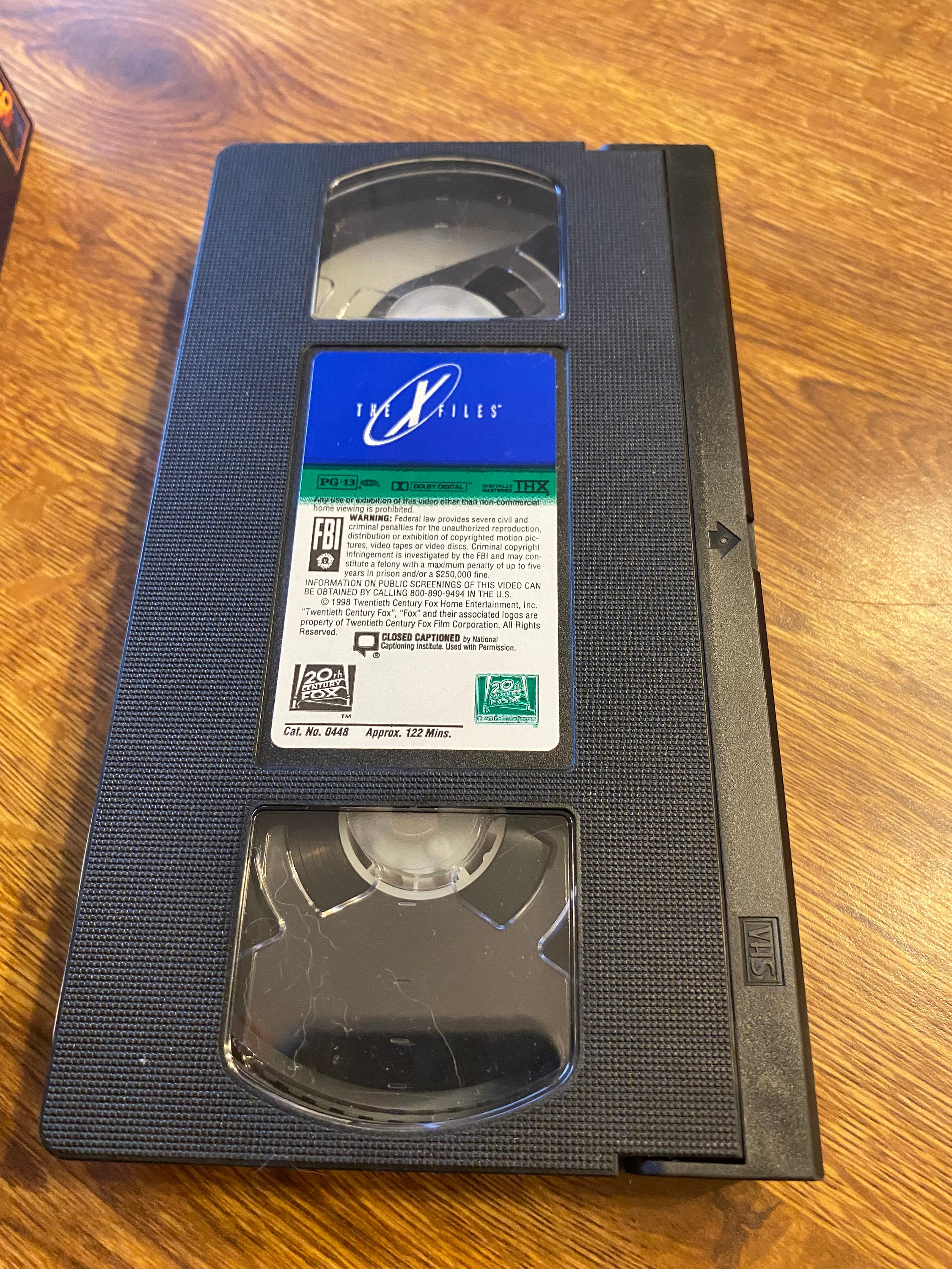 Vintage the X Files VHS Collectible Sci-fi Movie - Etsy