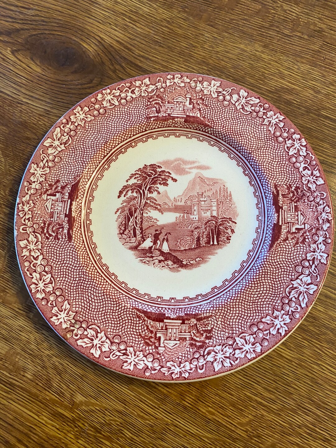 Vintage Jenny Lind 1795 Royal Staffordshire Pottery England Plate - Etsy