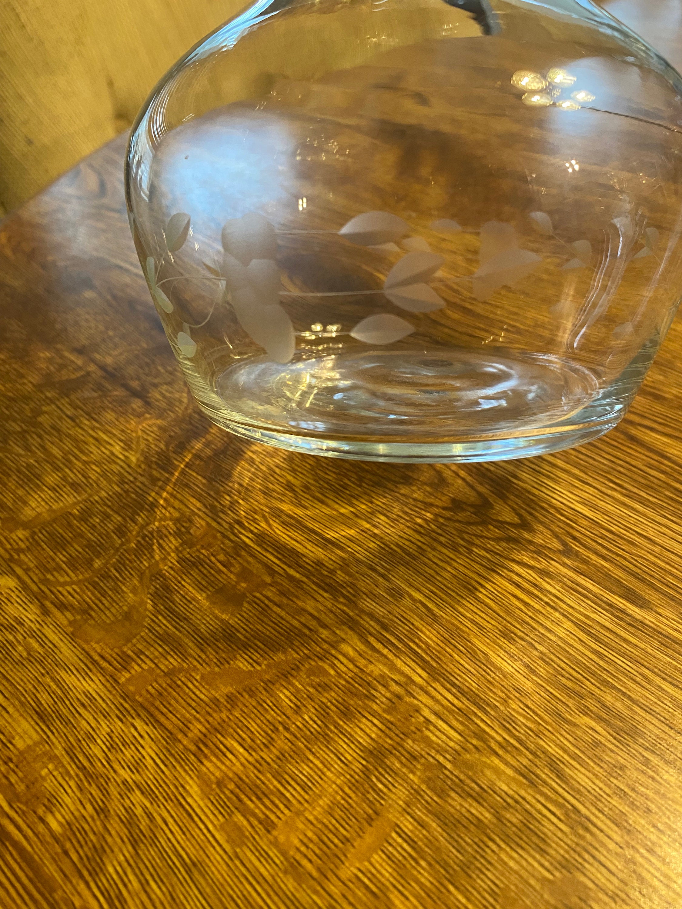 Vintage Princess House Heritage Pattern Wine Carafe Mixer Collectible ...