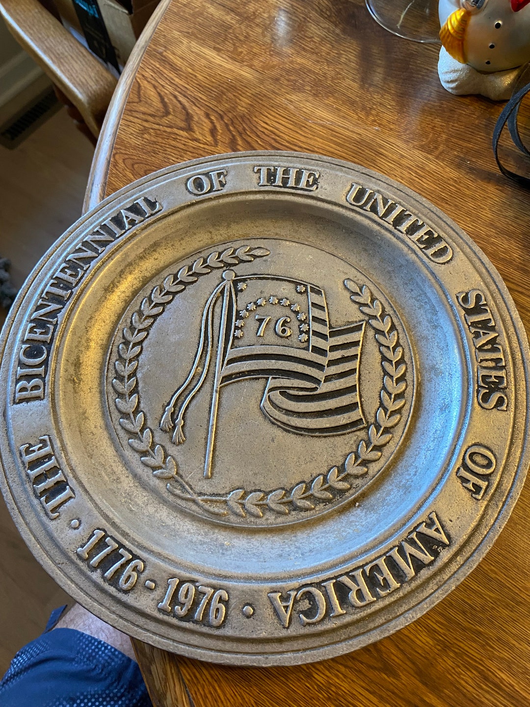 Vintage York Metalcrafters Commemorative Collectible Pewter Plate ...