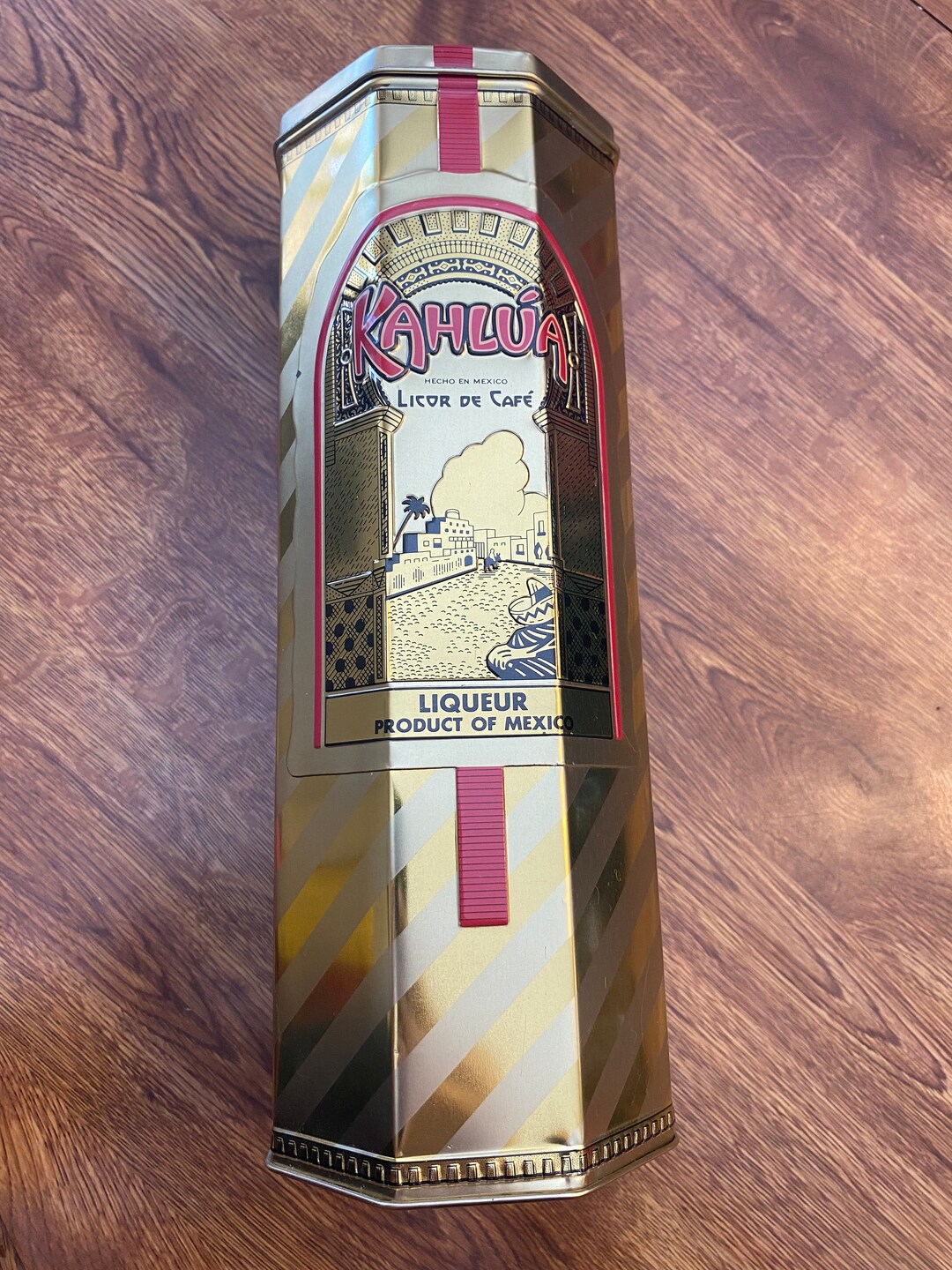 Rare Vintage Kahlúa Hecho En Mexico Luxor De Café Metal Tin Box - Etsy