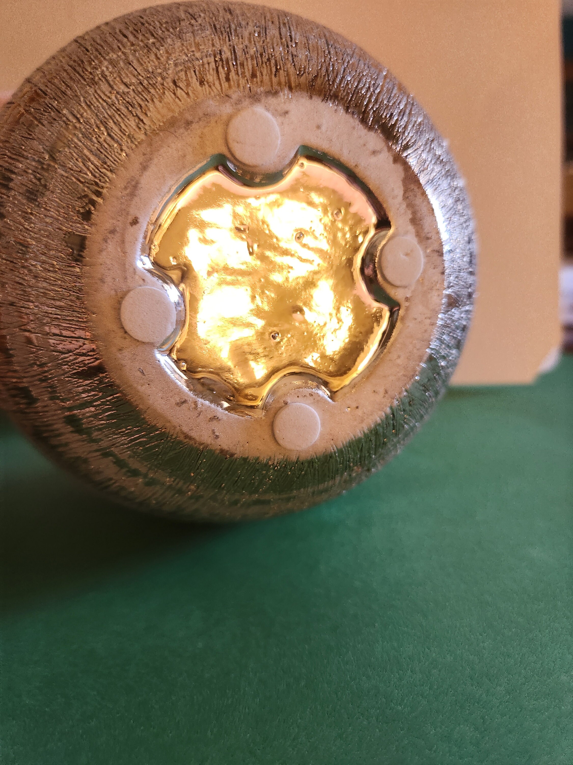 2 Silver Ceramic Etched Planter Pots - Etsy