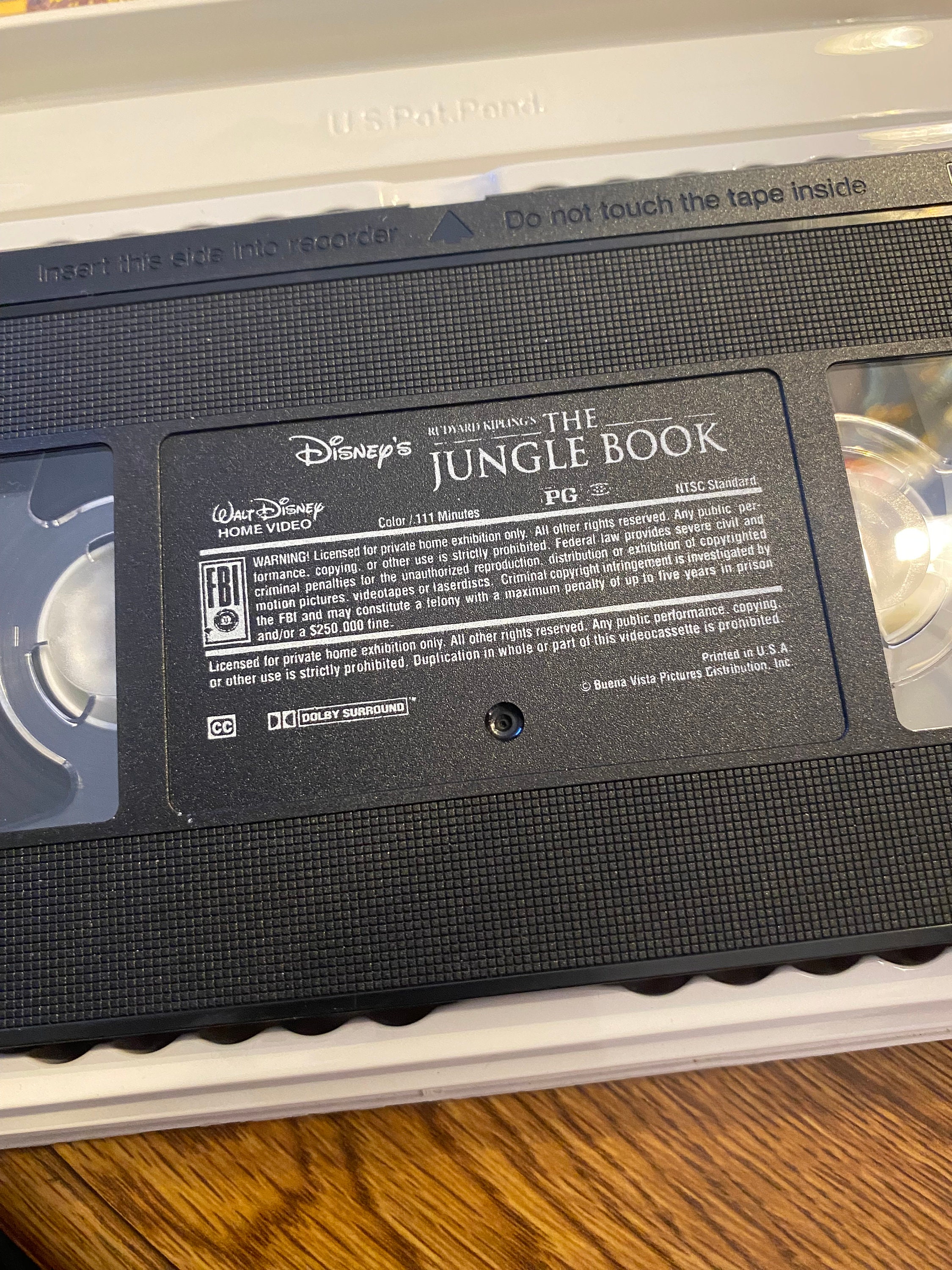 Vintage Disneys the Jungle Book VHS Collectible Movie - Etsy