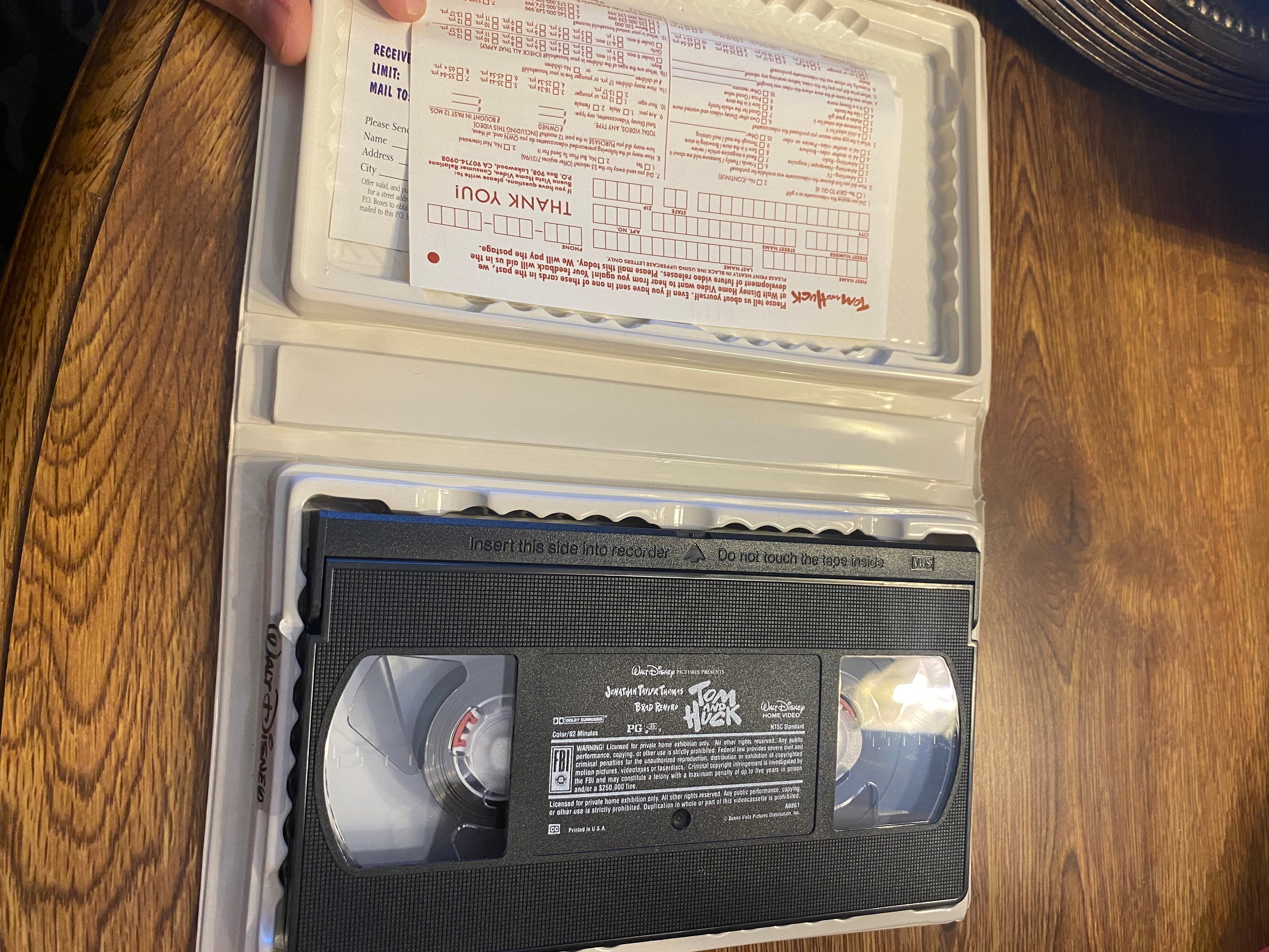 Vintage Disneys Tom and Huck VHS Collectible Movie - Etsy