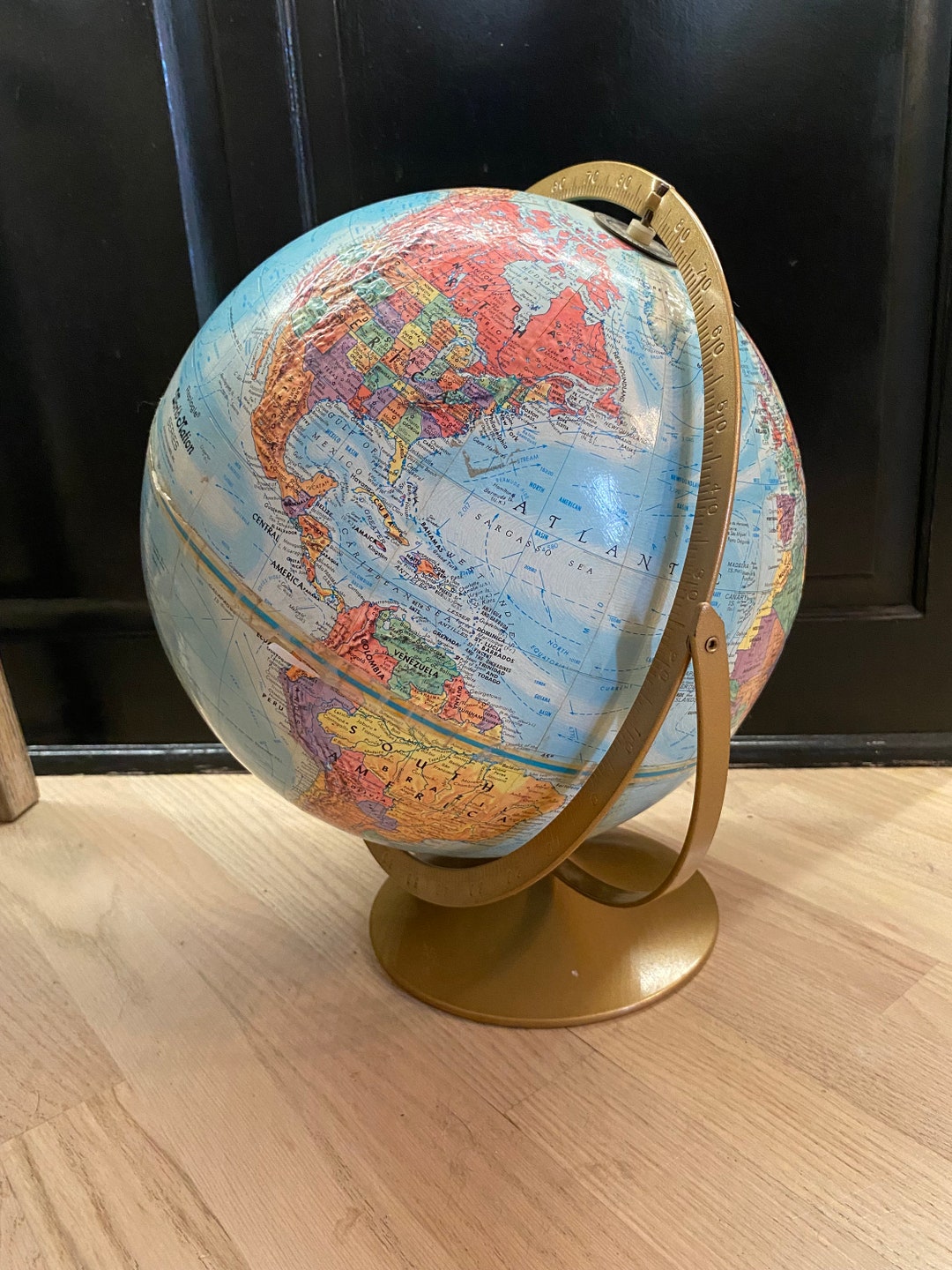 Vintage Replogle World Nation Series Leroy Tolman 12-inch Diameter ...