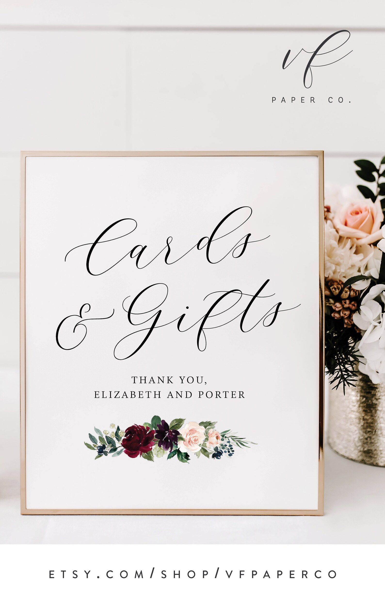 Unlimited Printable Custom Wedding Signs Template Download for - Etsy