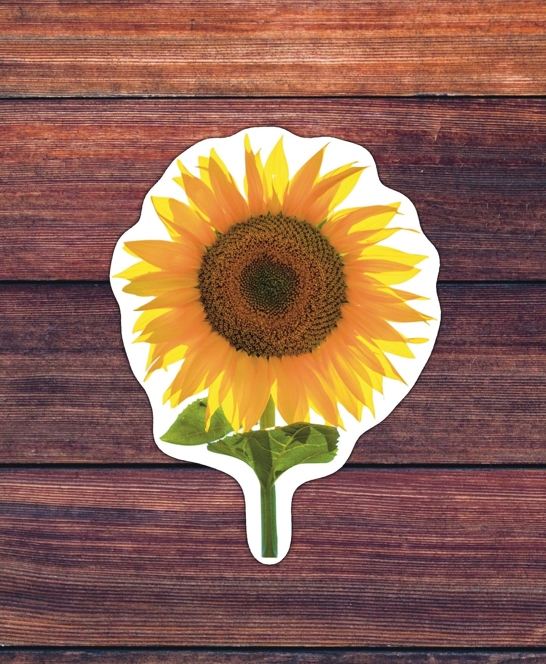 Sunflower Sticker/sunflower Decor/sunflower Gifts/stickers for - Etsy
