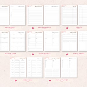 Goal Planner Planner Printable Goal Digger Goal Tracker | Etsy