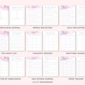 Self Love Journal - Planner Printable, Wellness Journal, Self Care ...