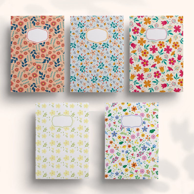 Paperback Book Cover 18 | 6x9+8.5x11 100pages | Digital Pattern ...