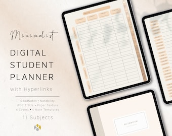 Digital Notebook Goodnotes Planner for iPad (Instant Download) - Etsy
