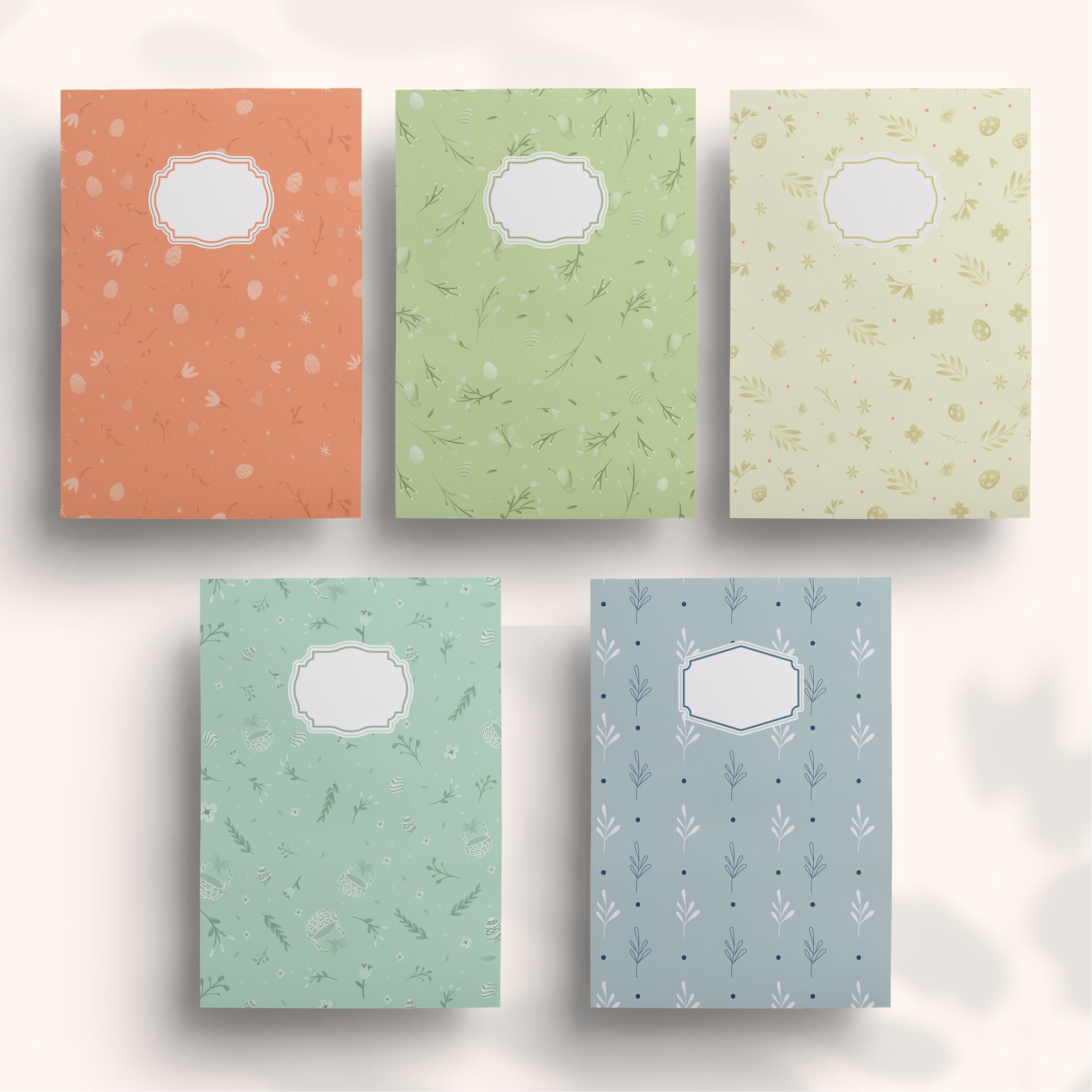 Paperback Book Cover 18 | 6x9+8.5x11 100pages | Digital Pattern ...